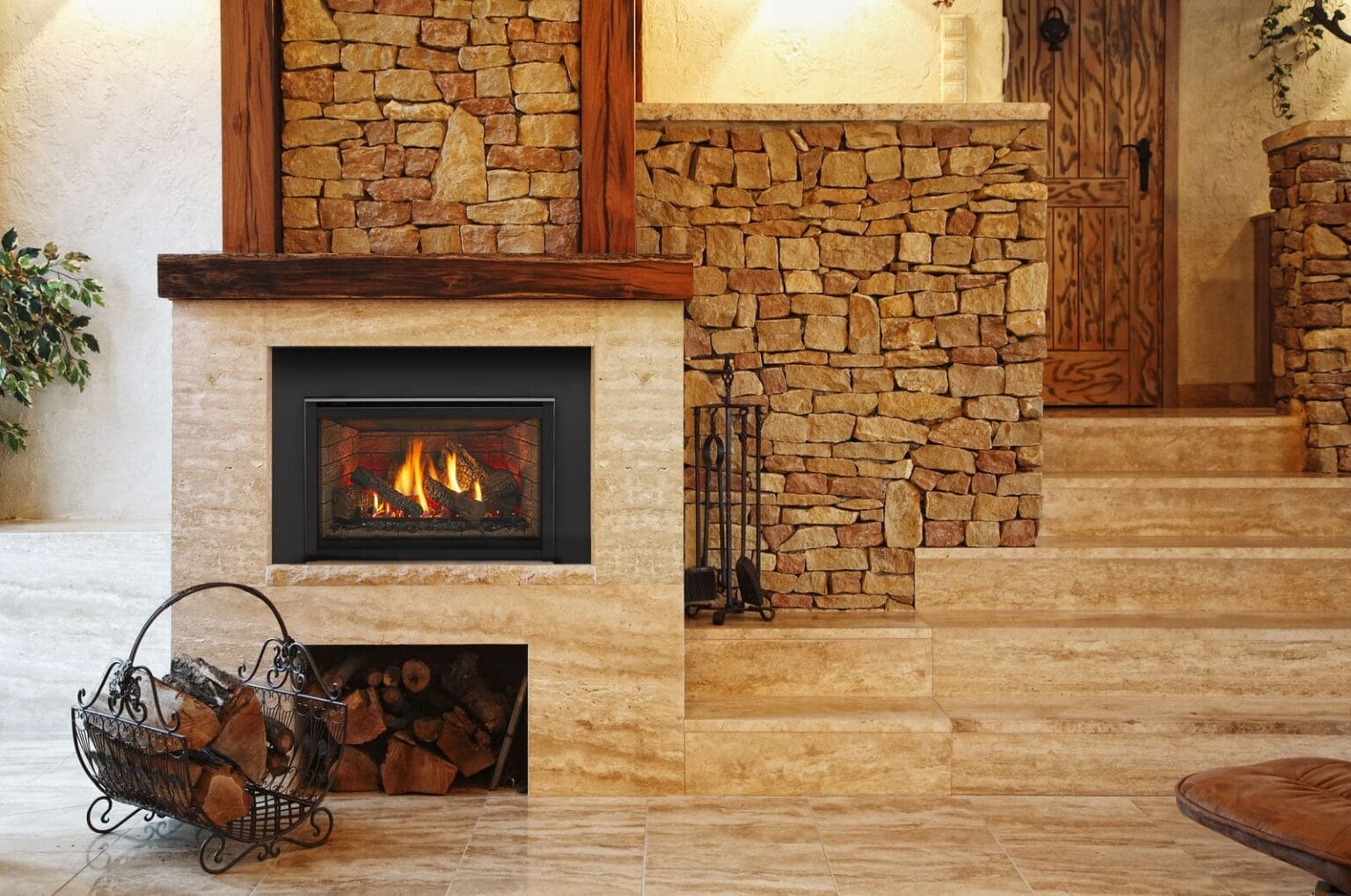 HHT 24" Mezmer Split Log Set - Central Jersey Fireplace